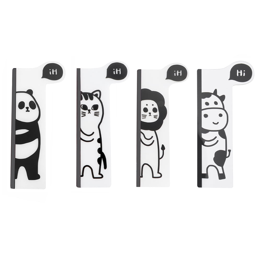 4pcs Monitor Message Board Computer Monitor Side Panel Note Memo Board ...