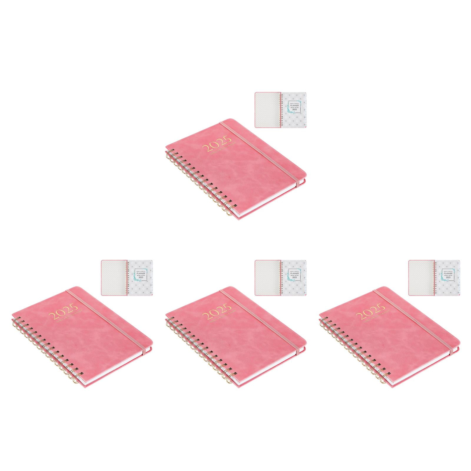 4pcs Monthly Planner Daily Planner 2025 Calendar Monthly Planner Spiral ...