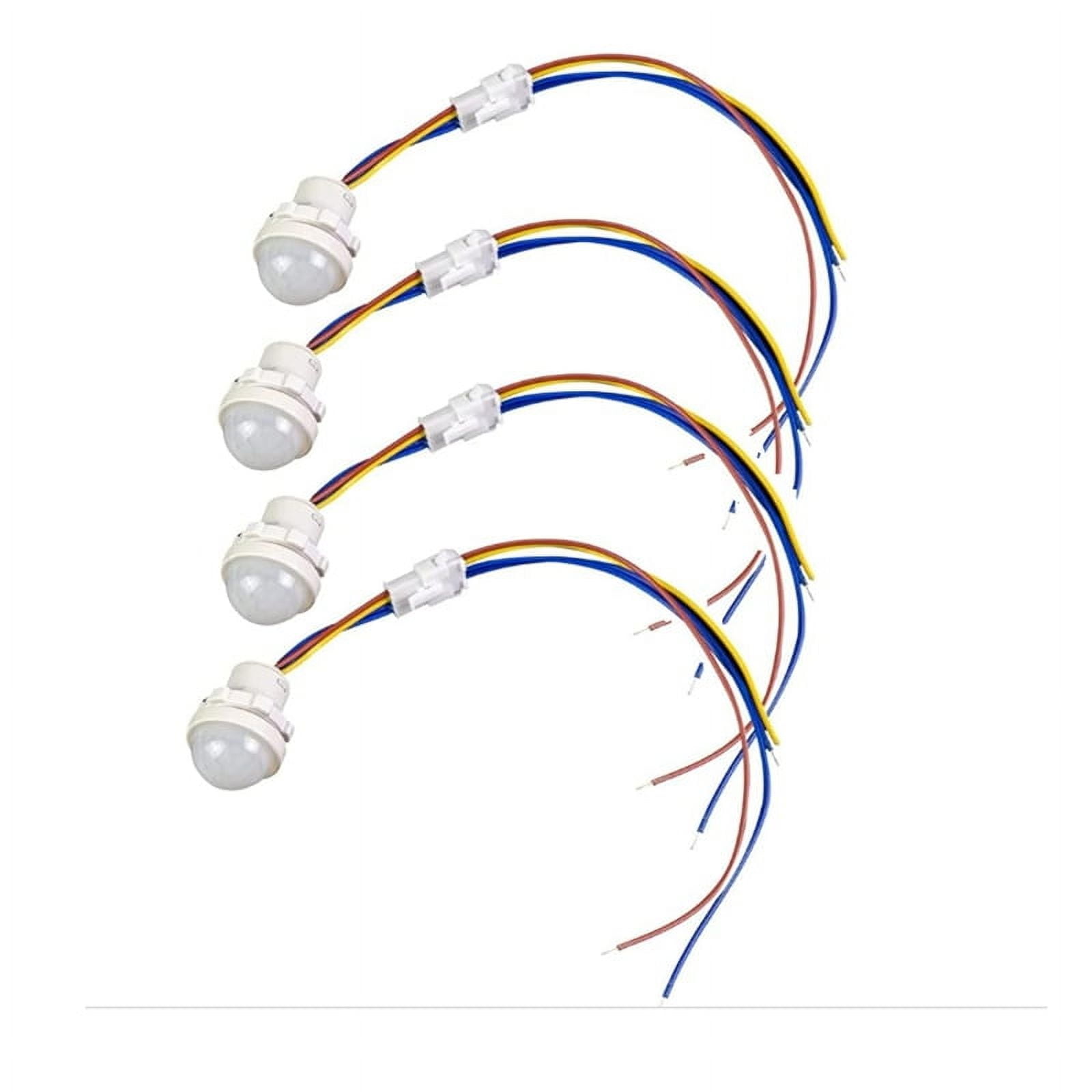 4pcs Motion Sensor Light Switch, PIR Sensor Smart Detection Switch ...