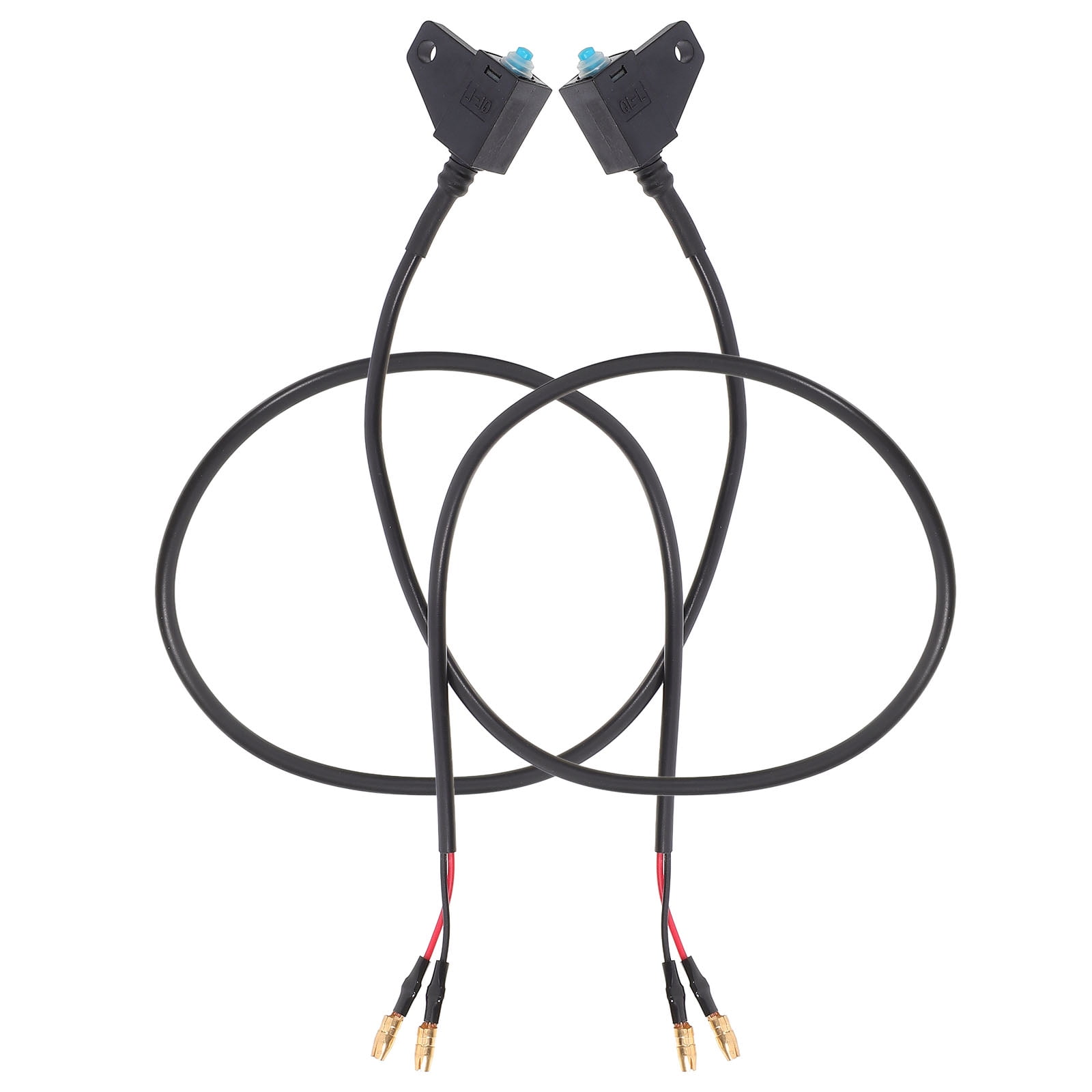 4pcs Motorcycle Brake Light Switch Waterproof Wire Universal Foot Brake ...