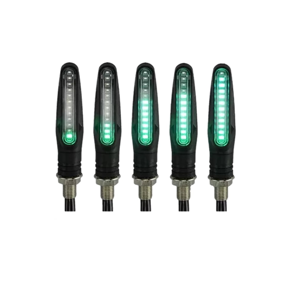 4pcs Motorcycle Running Lights LED Waterproof Turn Signal Off-Road Four ...