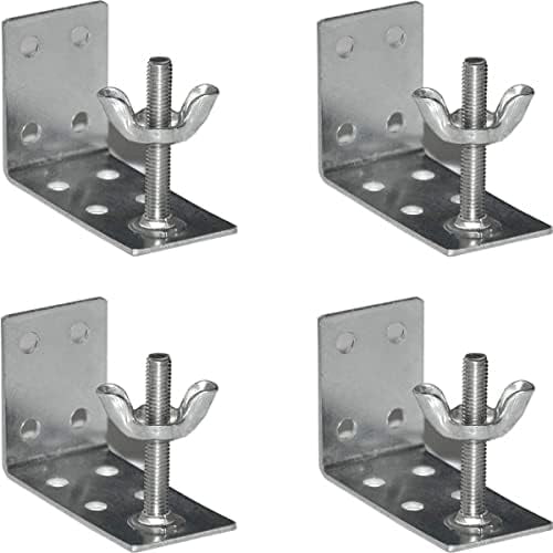 4pcs Mounting L Bracket and wingnut for Woven Wood or Bamboo Shade ...