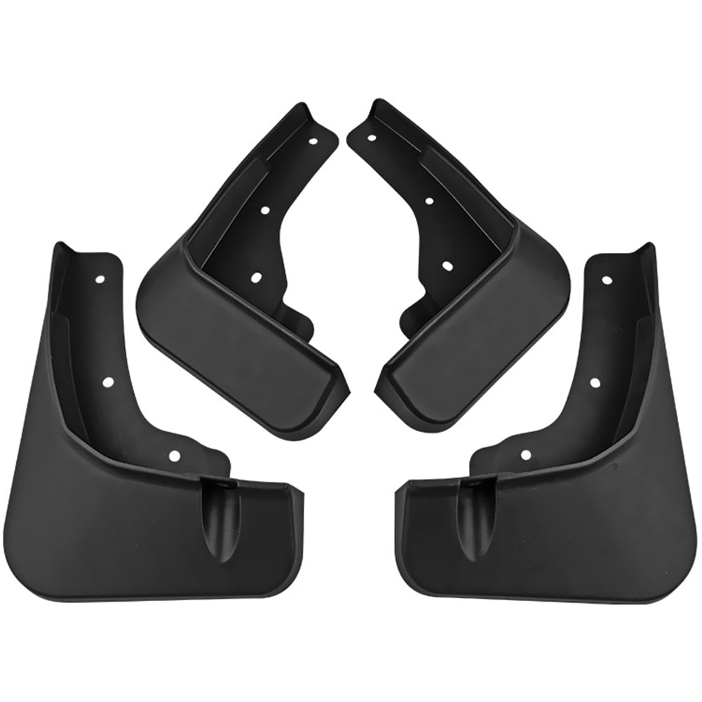 4pcs Mud Flaps Front Rear Splash Guard Mudguards No Drilling Required ...