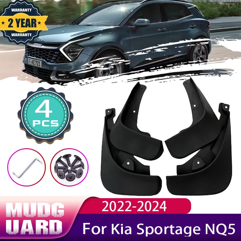 4pcs Mudguards For Kia Sportage NQ5 5 LWB 2022 Accessories 2024 2023 Front Rear Mud Splash ...