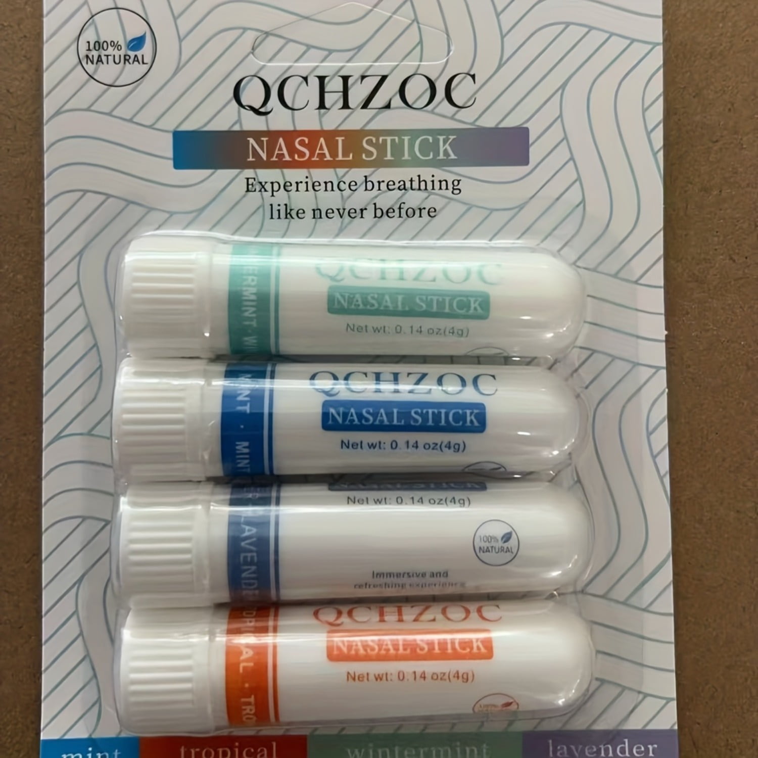 4pcs Nasal Stick, Fresh And Cool Inhaler, Using Essential Oil ...