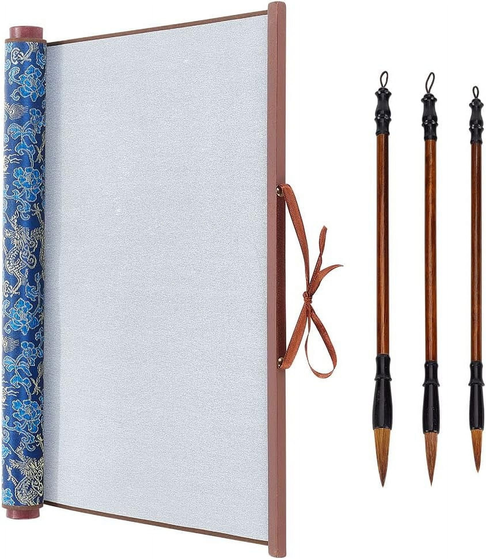 4pcs No Ink Chinese Calligraphy Set Reusable Water Writing Magic Cloth ...