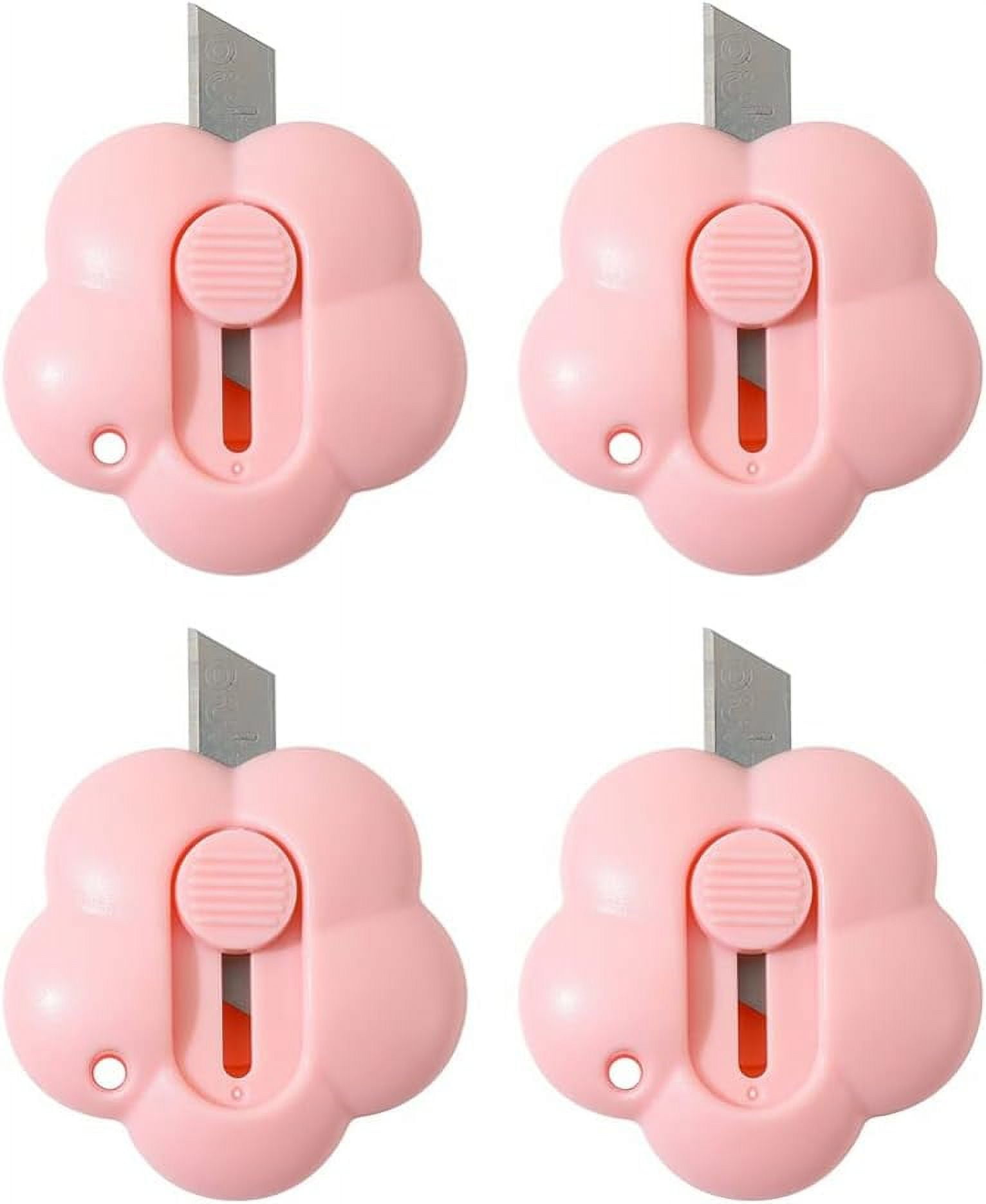 4pcs Office Letter Opener Cartoon Flower Shaped Envelope Slitter Mini ...