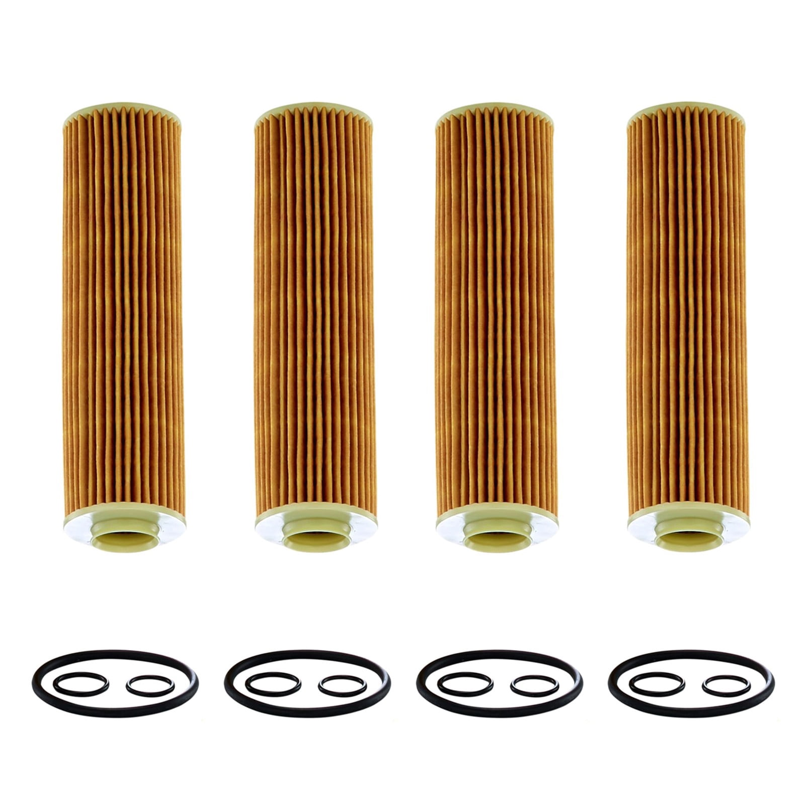 4pcs Oil Filter Kit for Benz W204 W212 C180 C200 C250 E200 SLK250 ...