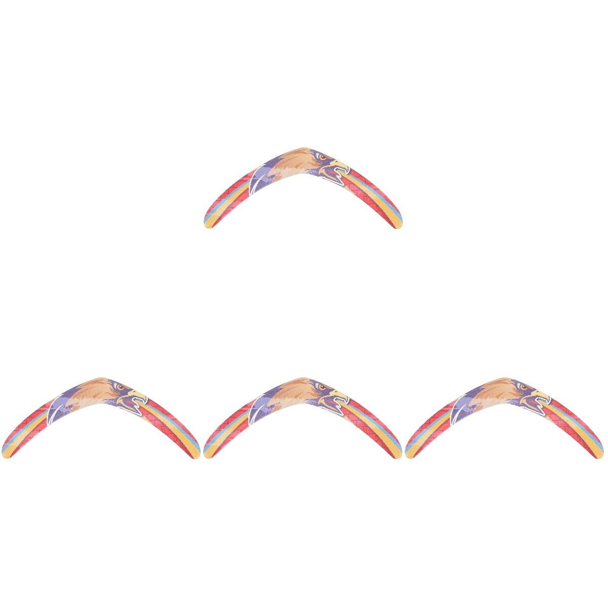 4pcs Outdoor Boomerang Flying Boomerang Adult Boomerang Outdoor Flying ...