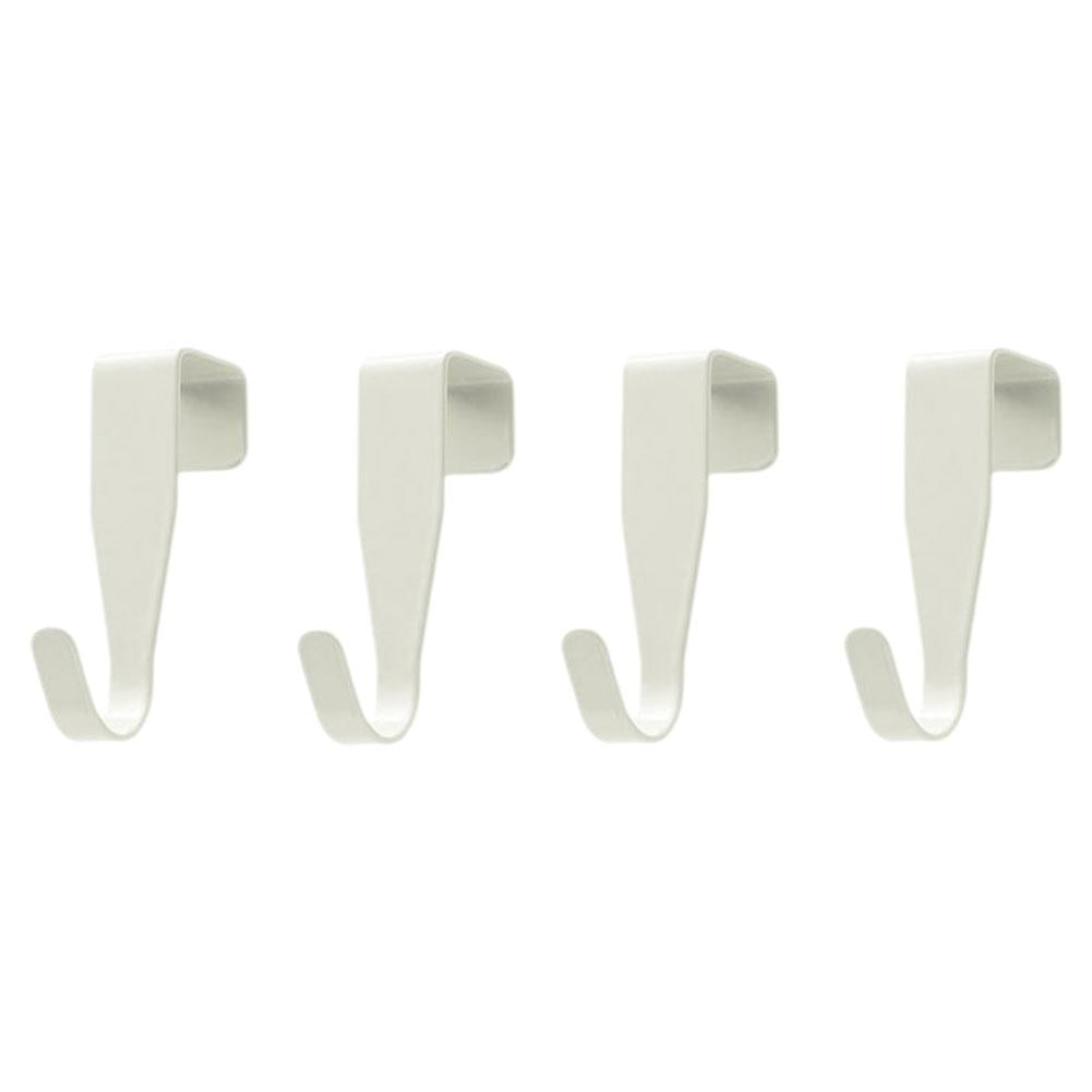 4pcs Over The Door Hooks, Small Over Cupboards Hook Bedroom,Bathroom ...