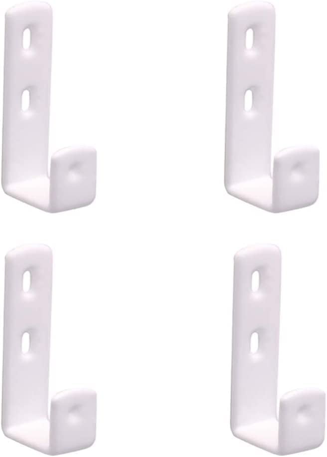 4pcs PVC Coated Iron Bunk Bed Ladder Hooks, Heavy Duty, Modern Style ...