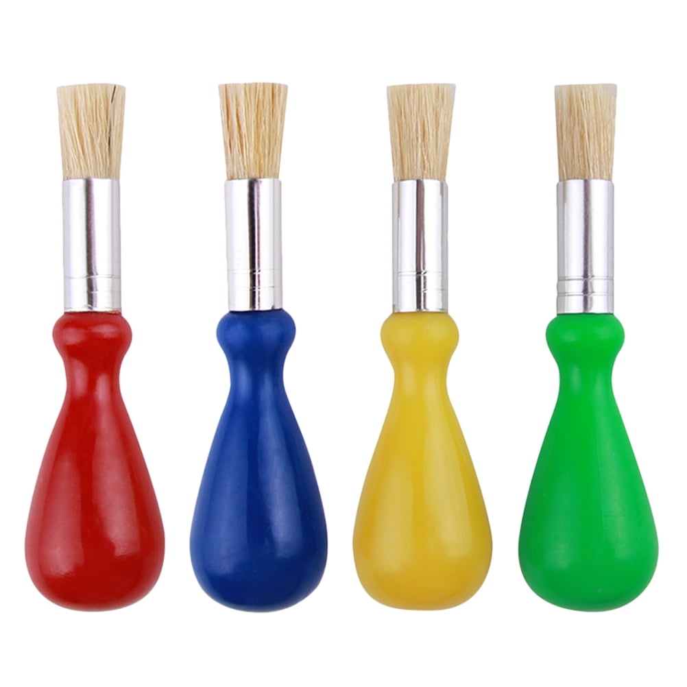4pcs Painting Brush Crafts Artist Brush Kid Miniature Paints Mini ...
