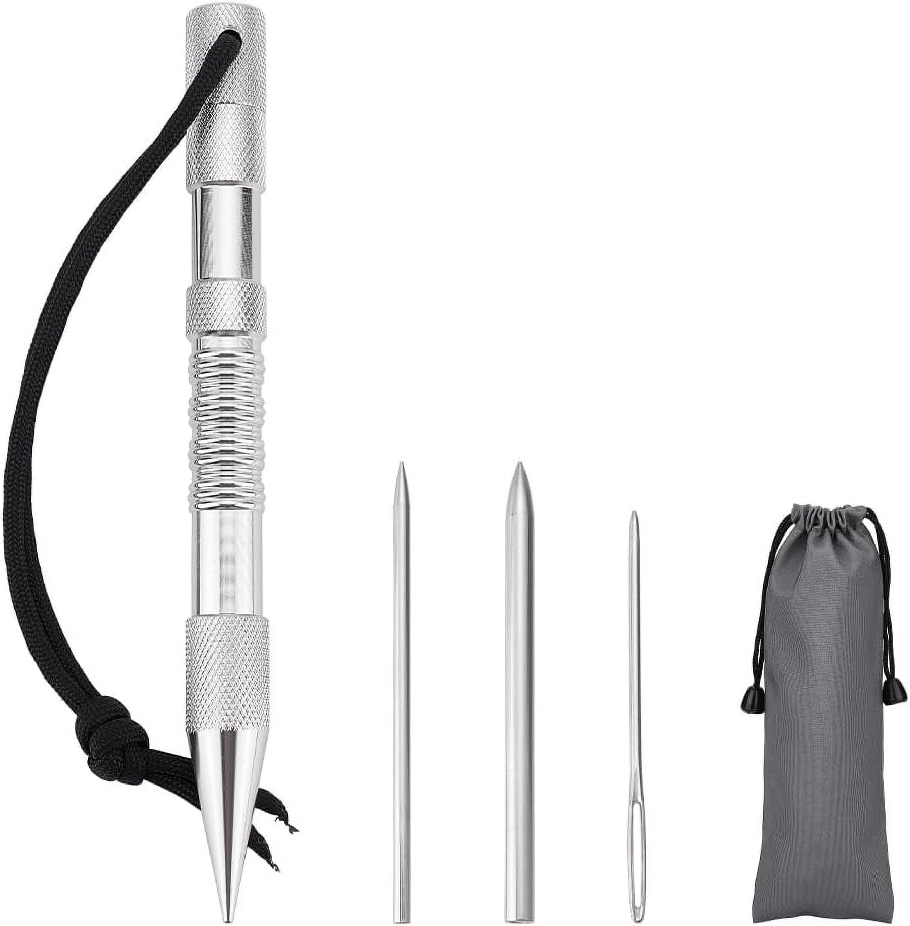 4pcs Parachute Cord Ball Knot Making Tools Stainless Steel Weaving ...