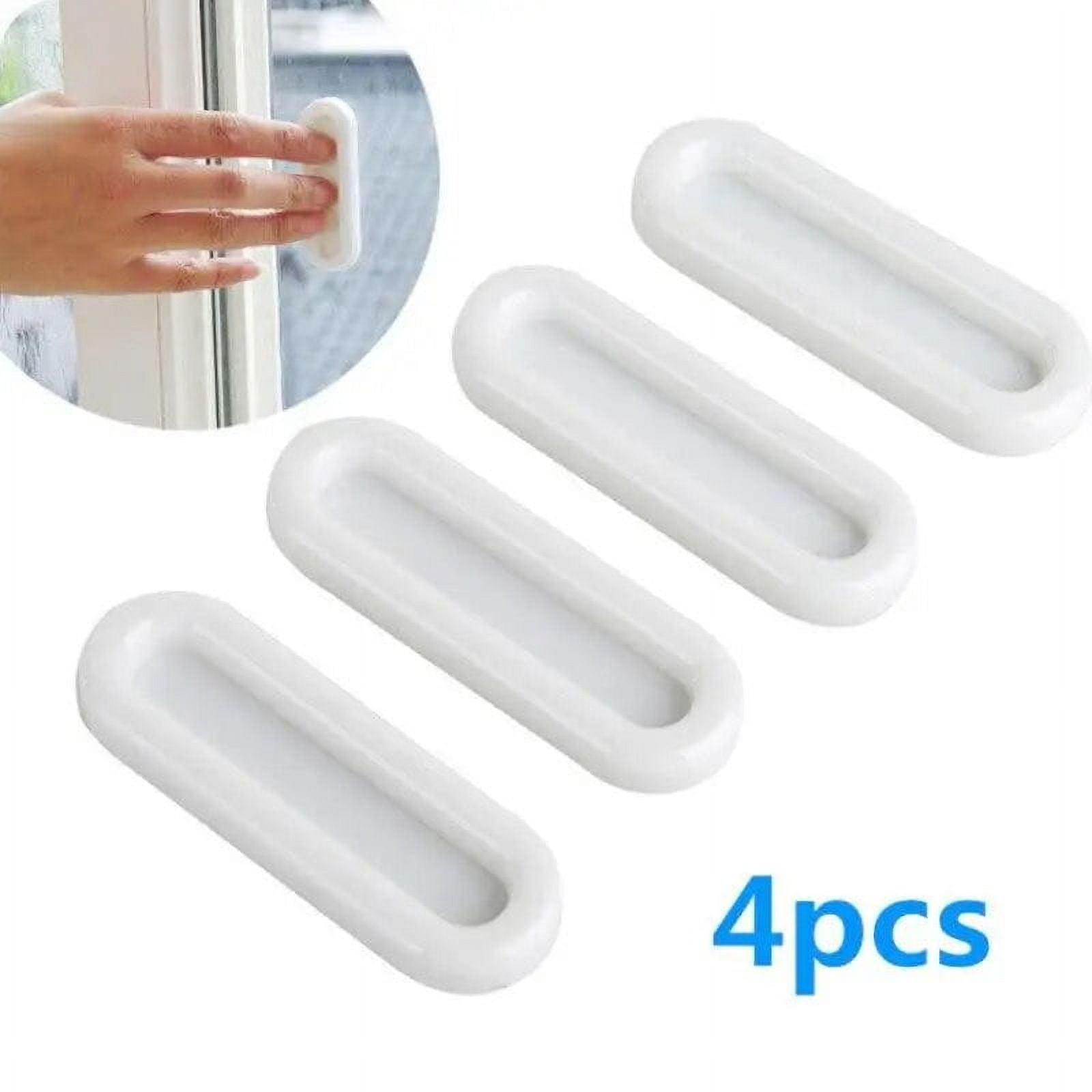 4pcs Paste The Open Sliding Door Handles for Interior Doors Glass ...