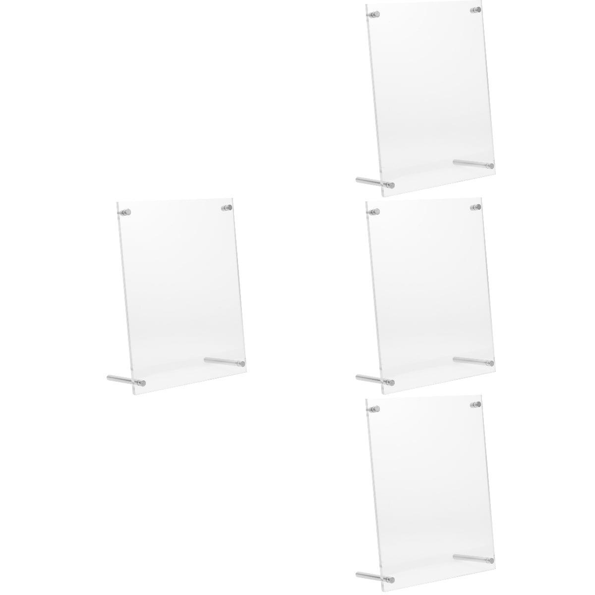 4pcs Picture Holder Display Frame Multi-use Poster Photo Holder Desktop ...