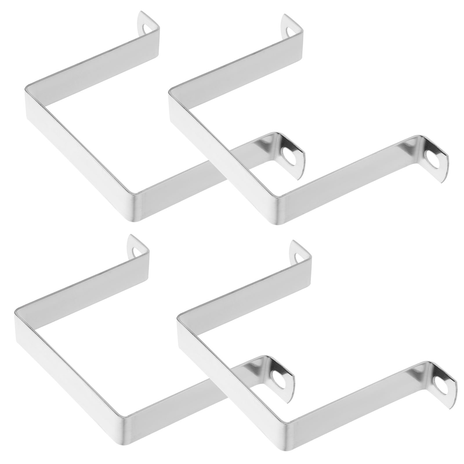 4pcs Pipe Support U Clamp Pipe Hanger U Bracket Tube Clamp Mounting ...