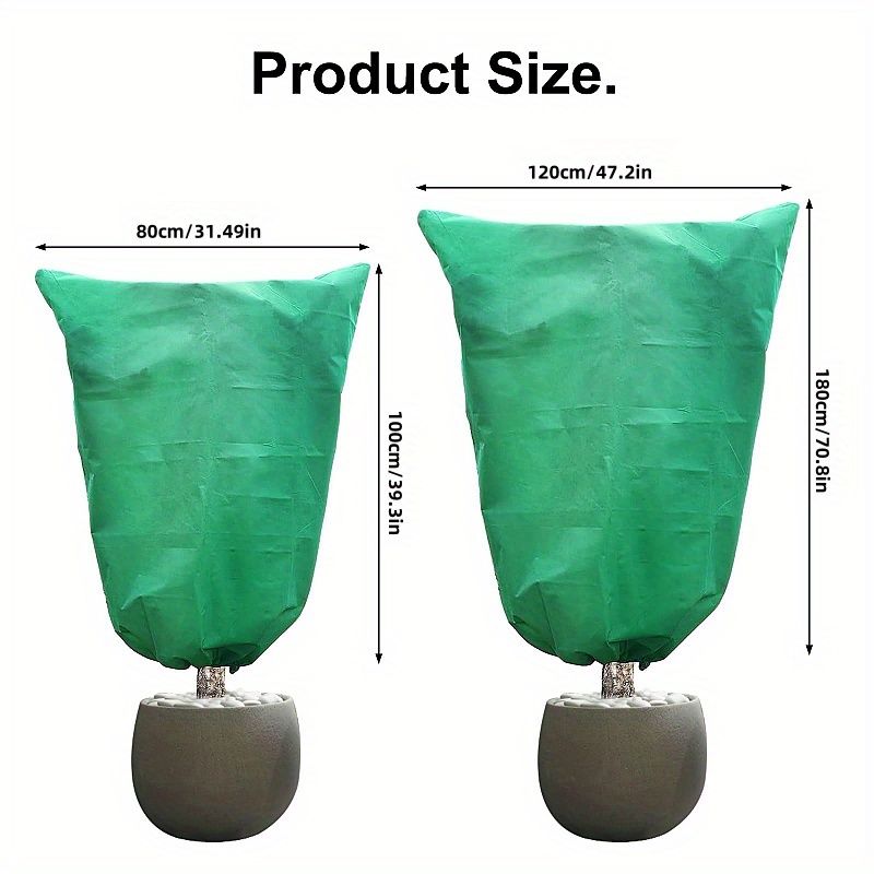 4pcs Plant Covering Anti-Freeze Protection, Winter Cold Weather Anti ...