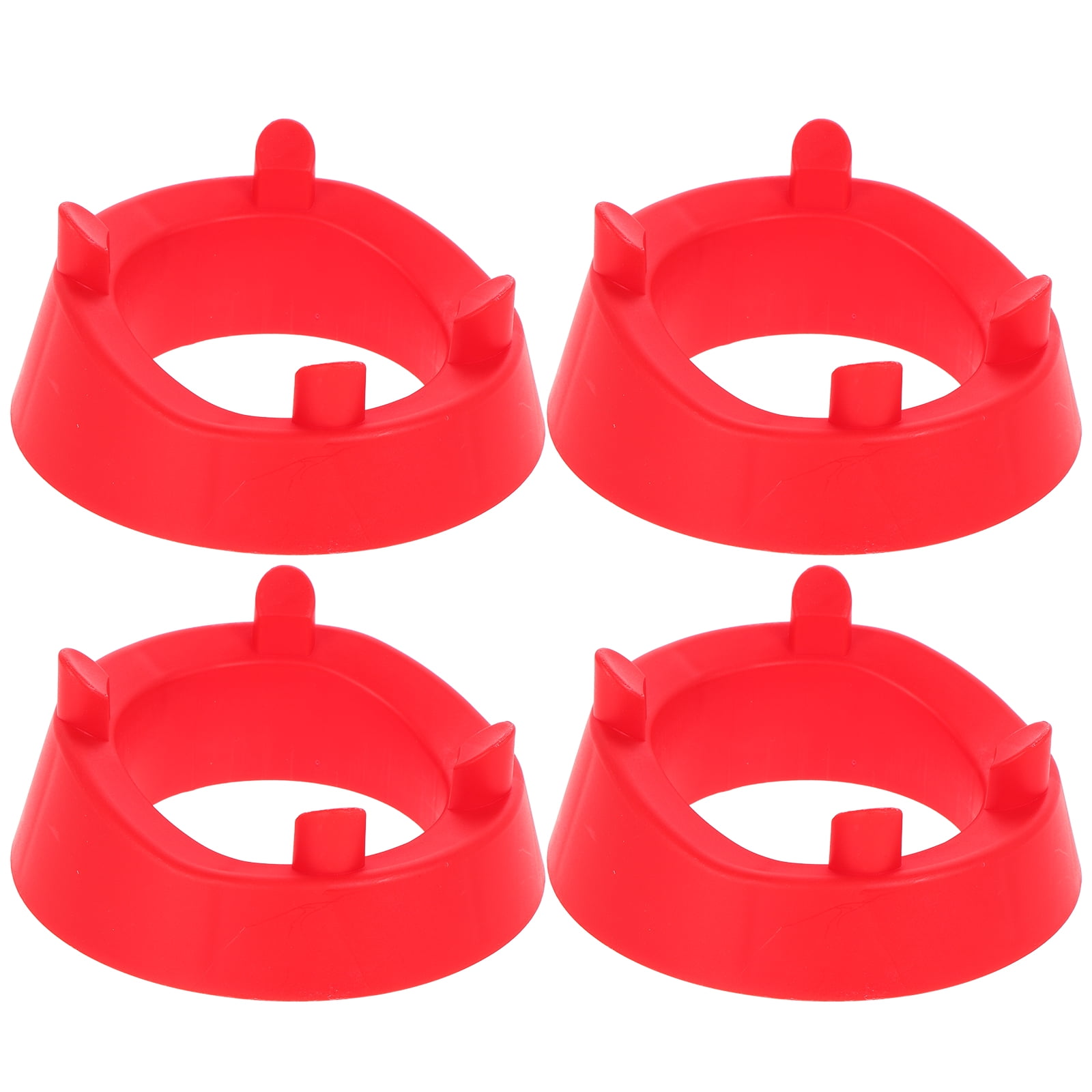 4pcs Plastic Ball Display Holder Basketball Stand Football Stand Holder ...