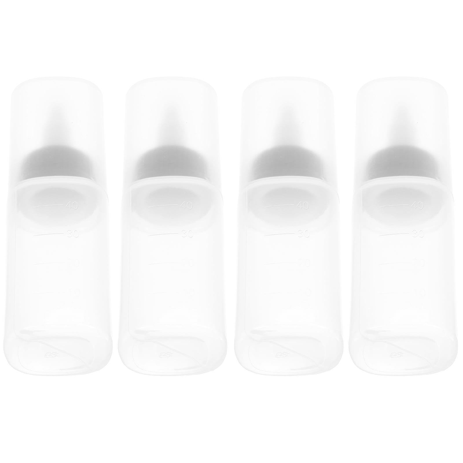 4pcs Plastic Bottles Squeeze Condiment Bottles Empty Bottle Ketchup ...