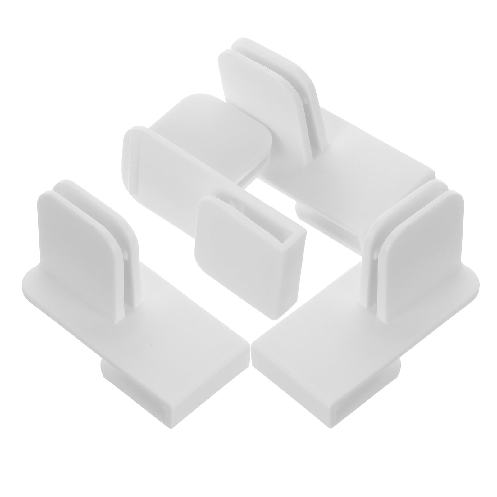 4pcs Plastic Drawer Divider Holder Clamps Reliable Divider Clips For ...