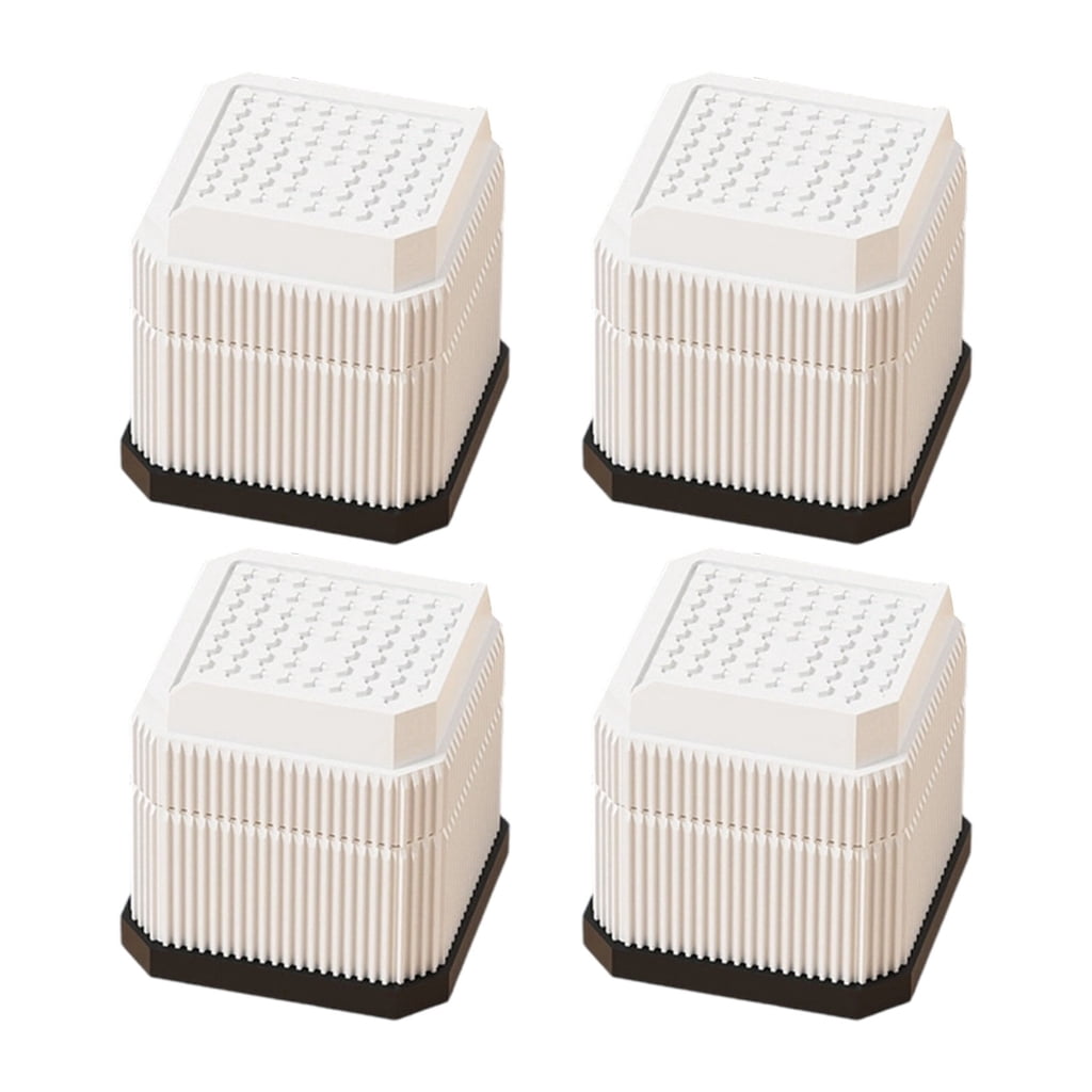 4pcs Plastic Furniture Leg Caps Nonslip Waterproofed Couch Chair ...