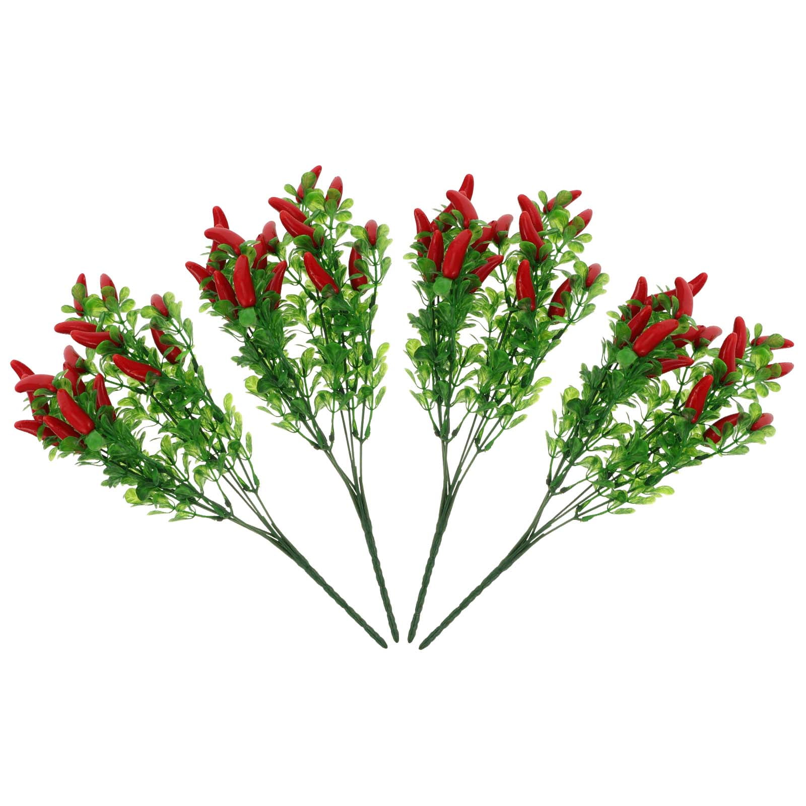 4pcs Plastic Simulation Pepper Bouquet Fake Chili Bouquet for Home ...