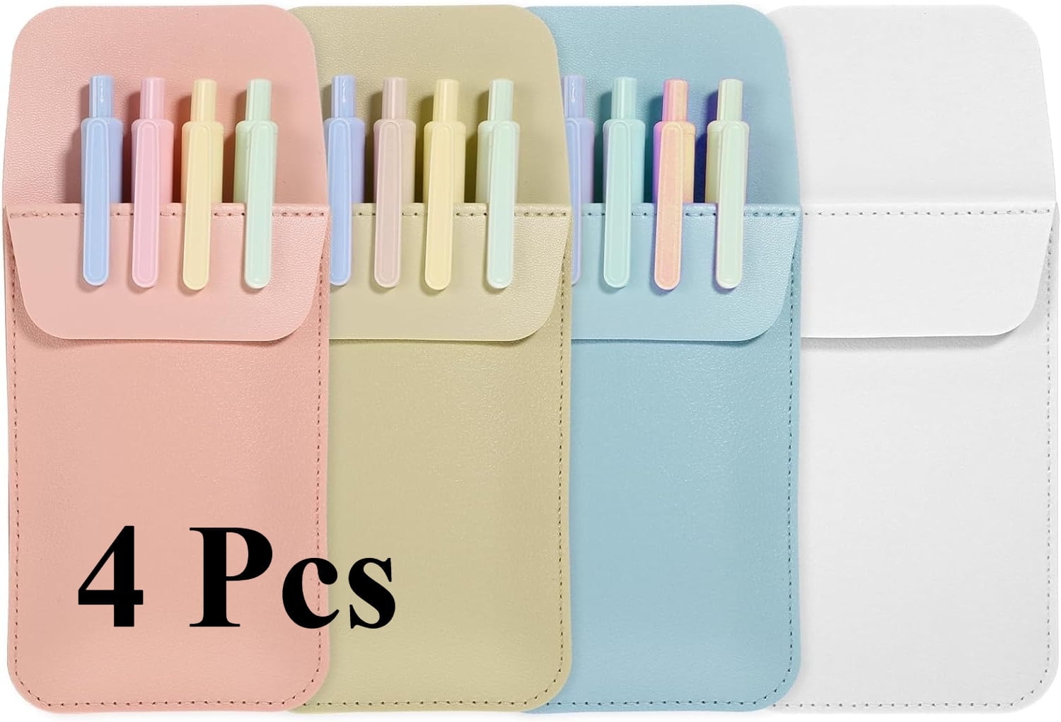 4pcs Pocket Pen Holder,Pocket Protectors Storage Organized, for Shirts ...