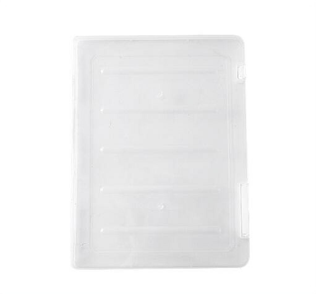 4pcs Portable A4 File Project Case Plastic Files Storage Box Scrapbook ...