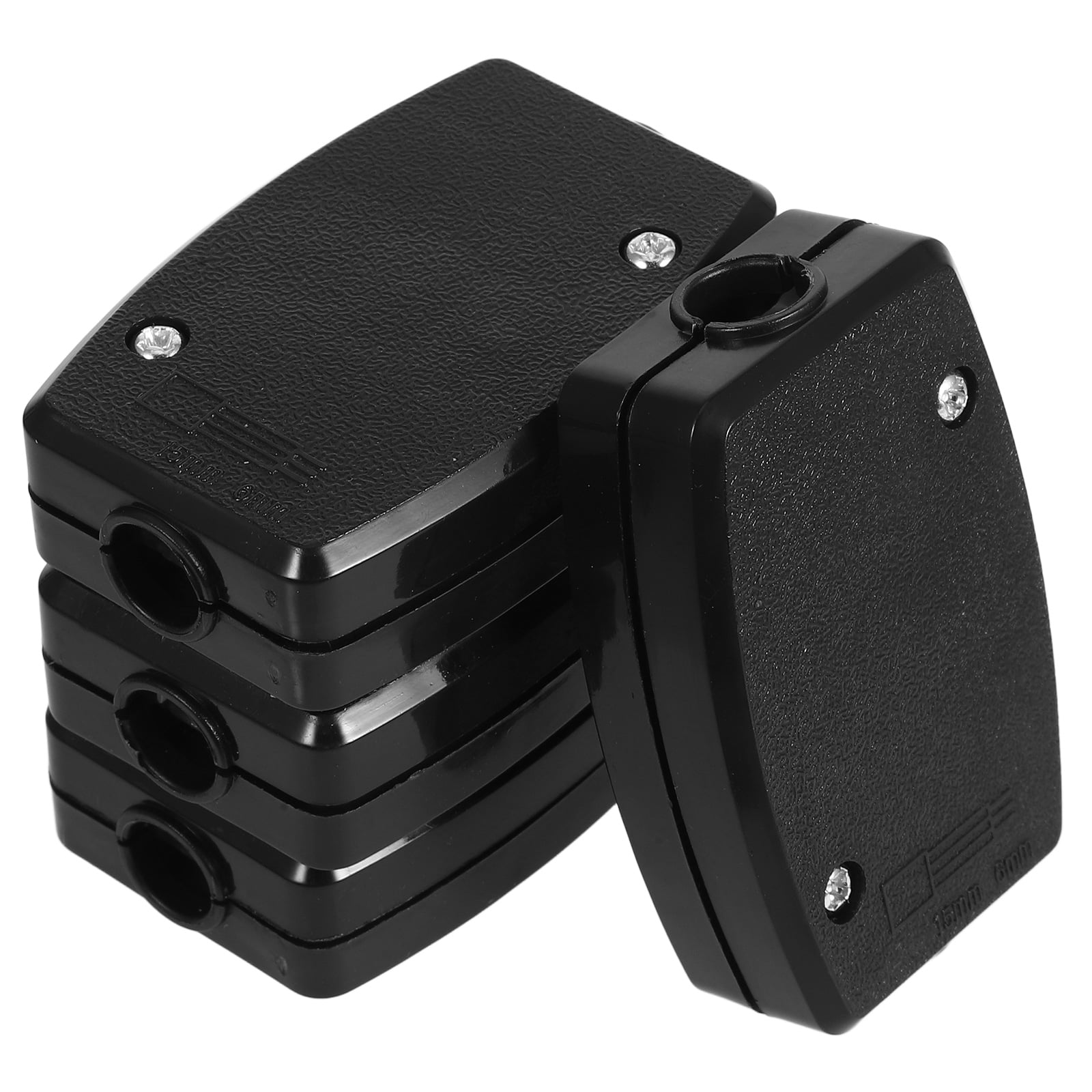 4pcs Practical Terminal Junction Box Reusable Plastic Project Box ...