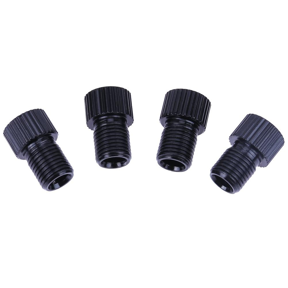 4pcs Presta to Shrader Bicycle Road Bike Valve Adapters Converters ...