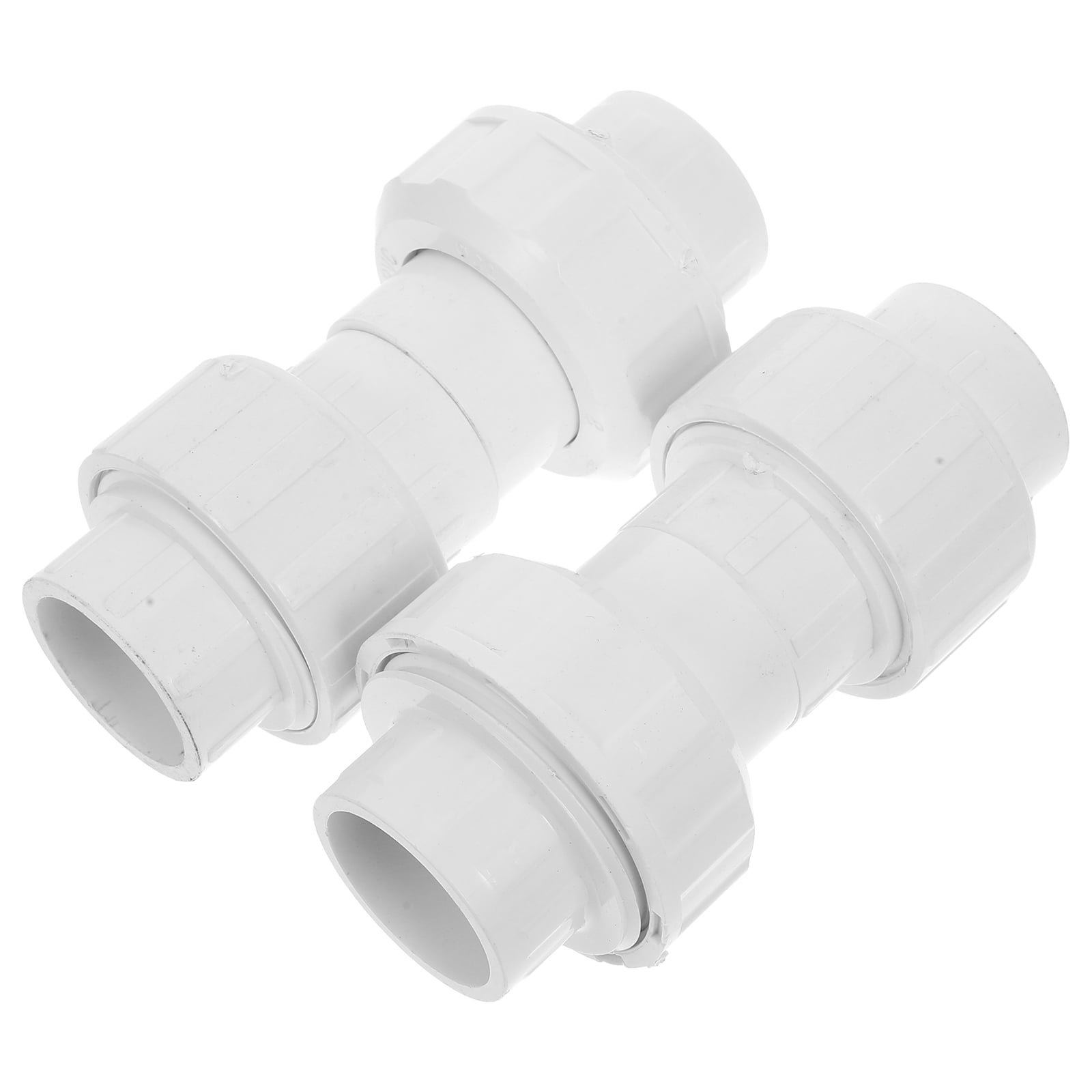 4pcs Pvc Union Coupling Adapter Water Irrigation Pipe Adapter Pvc ...
