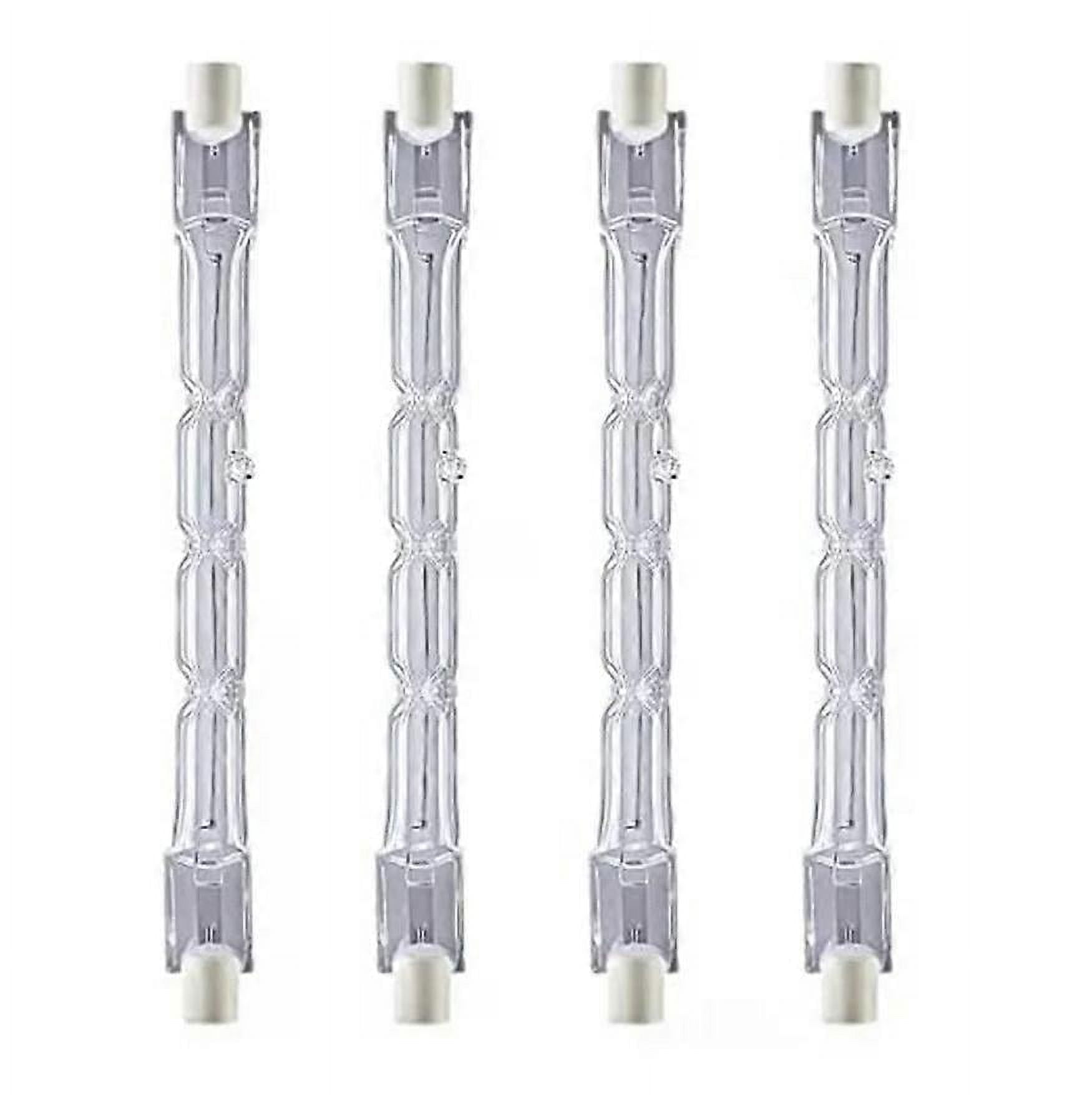 4pcs R7s 118mm 400w Halogen Lamp Pencil Bulb Dimmable Ac 220-240v ...