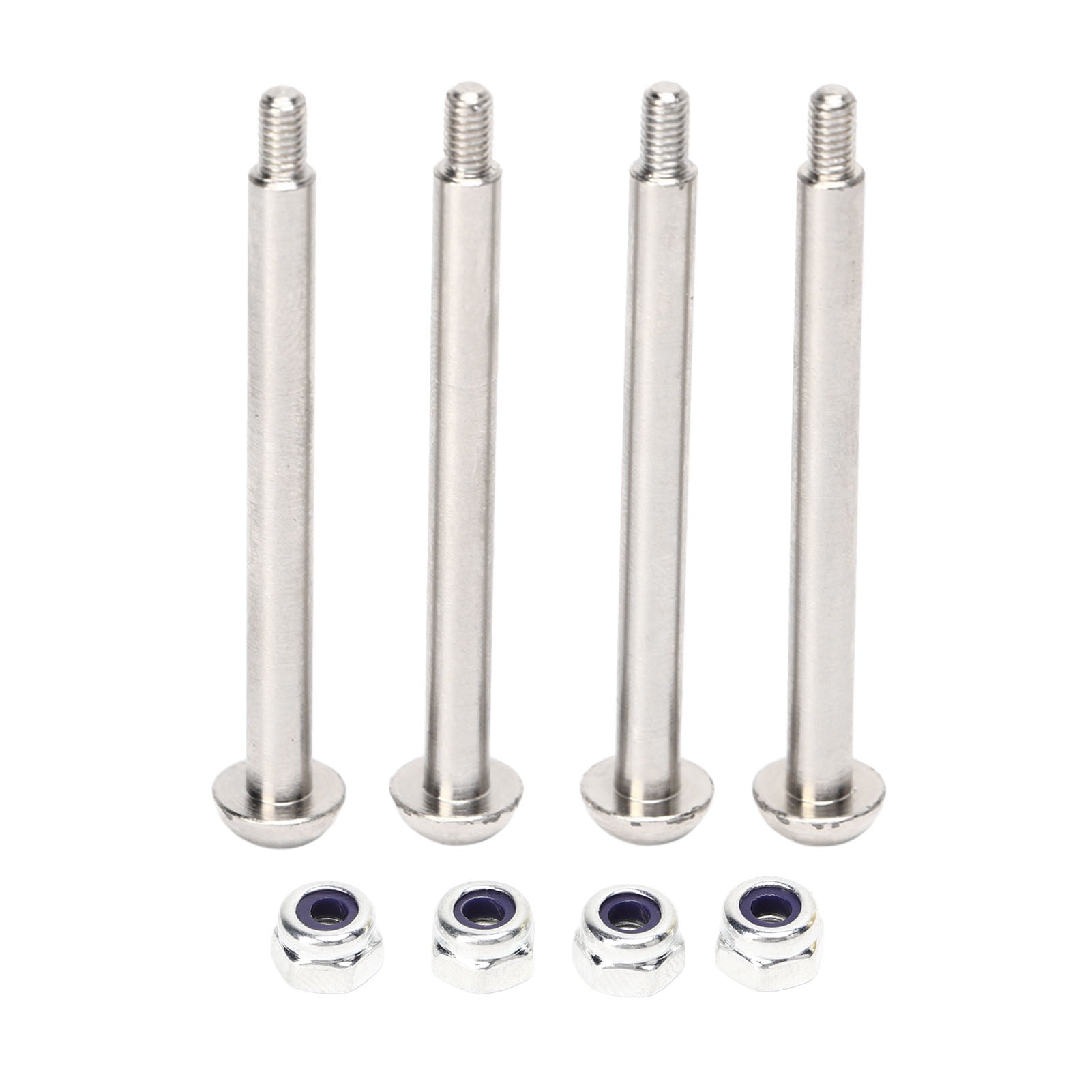 4pcs RC Rear Lower Hinge Pin Steel Aluminum Alloy RC Hinge Pin with M3 ...