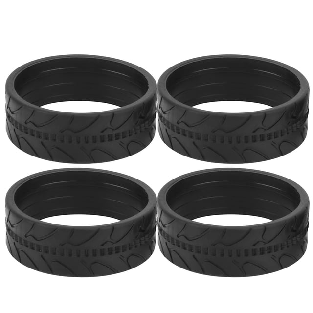 4pcs RC Rubber Tyre Wheel Tire for 1/10 RC High Speed Remote Control ...
