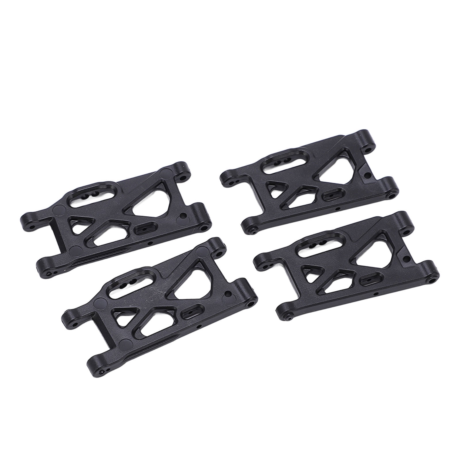 4pcs RC Suspension Arm, Front Rear Black Plastic Run Smoothly for ...