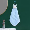 4pcs Rabbit Hanging Hand Towels - Ultra-Absorbent Coral Cloths for ...