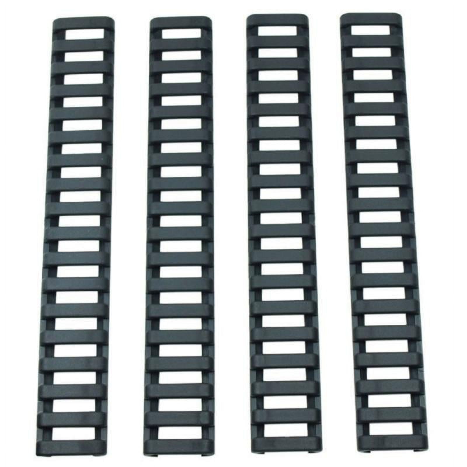 4pcs Rail Cover Plastic Bone Ladder Shape 17 Sections Outdoor Accessory ...
