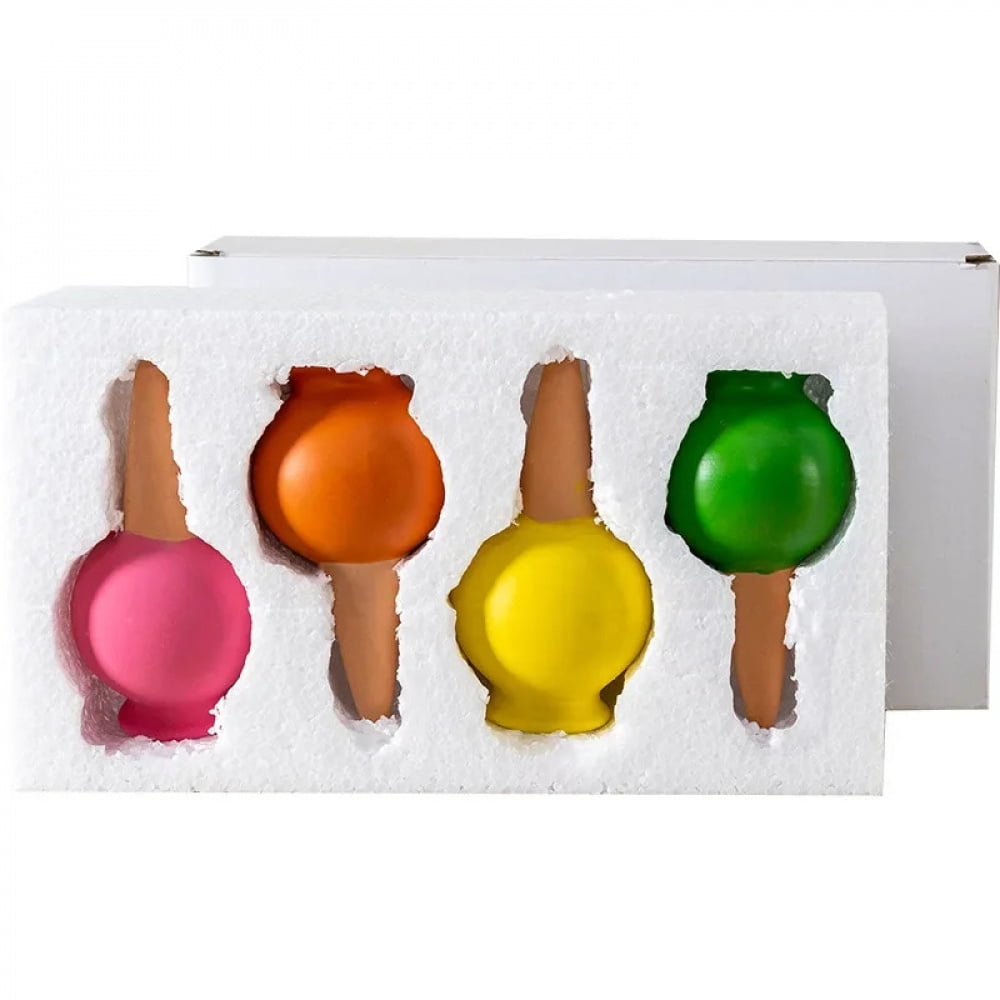 4pcs Random Ceramic Potted Dropper Device Water Seeper Self Watering ...