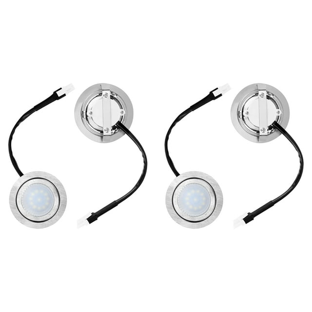 4pcs Range Hood Light Bulbs, Stainless Steel Range Hood LED Light ...