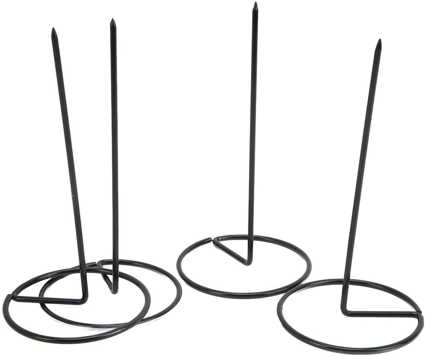 Rod Paper Holder Spike,4pcs Bill Fork,Receipt Holder Spike, Black 14 ...