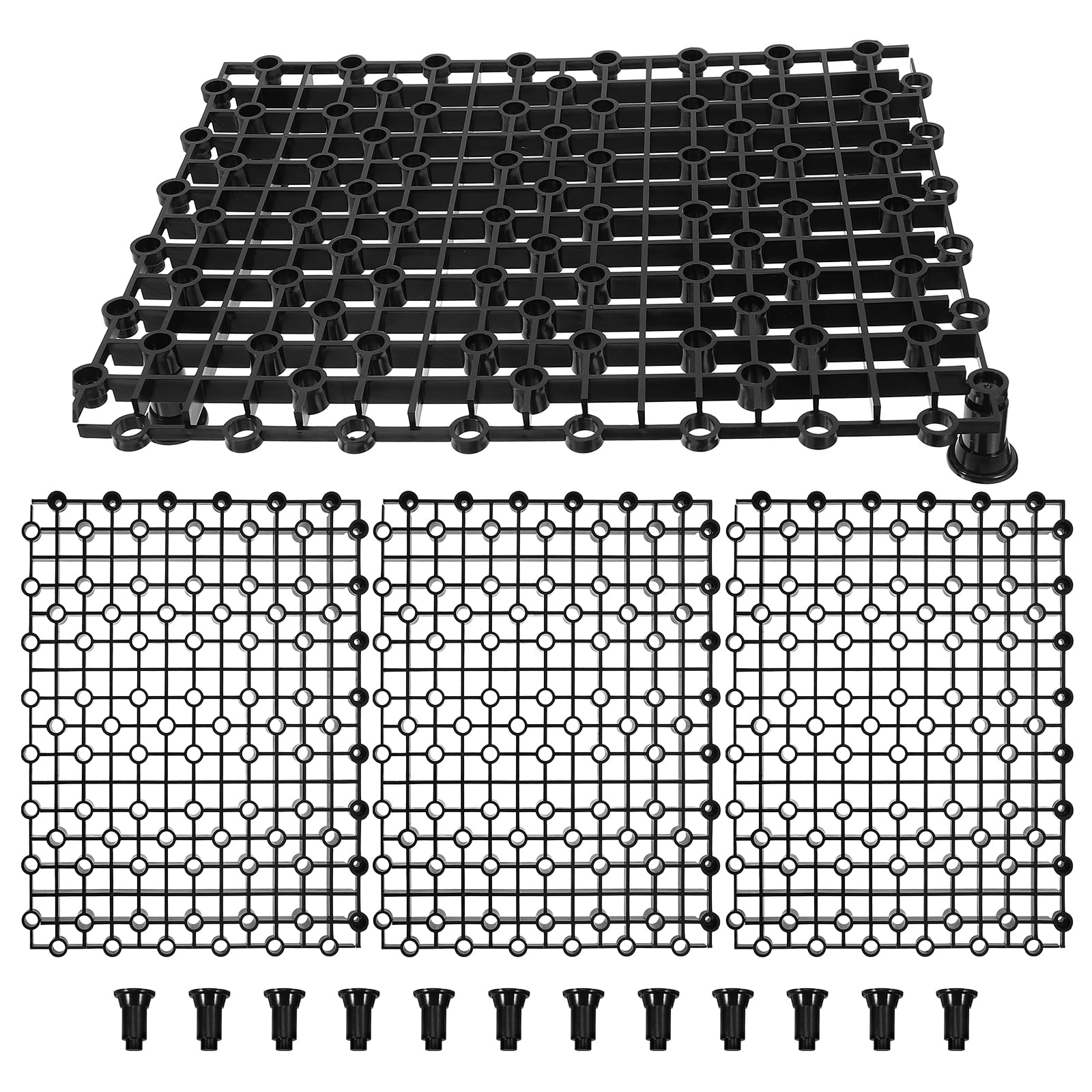 4pcs Reusable Fish Tank Bottom Filter Filter Plate Splicing Aquarium ...