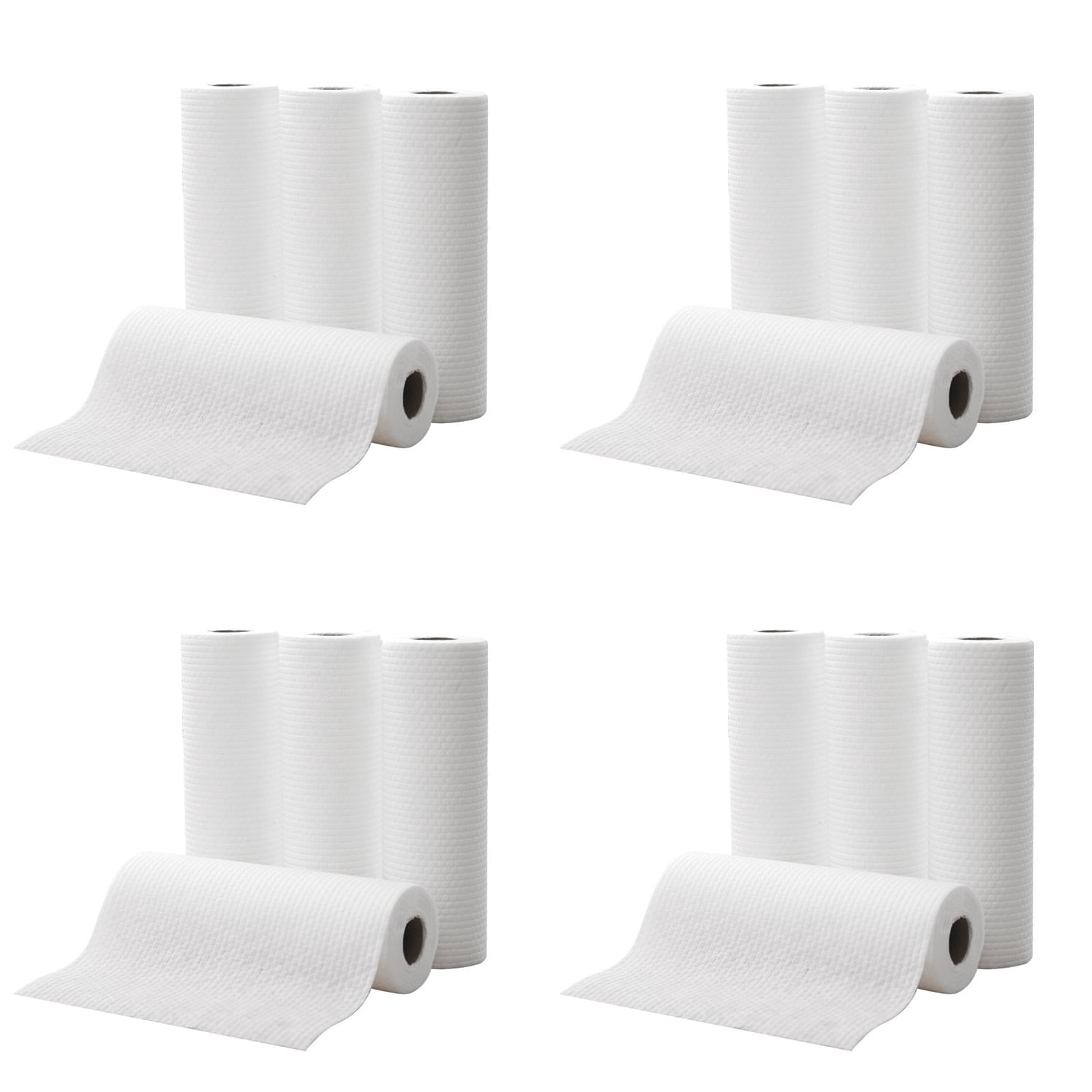 4pcs Reusable Lazy Rags for Kitchen - Heavy Duty Non-Woven Dish Cloths ...