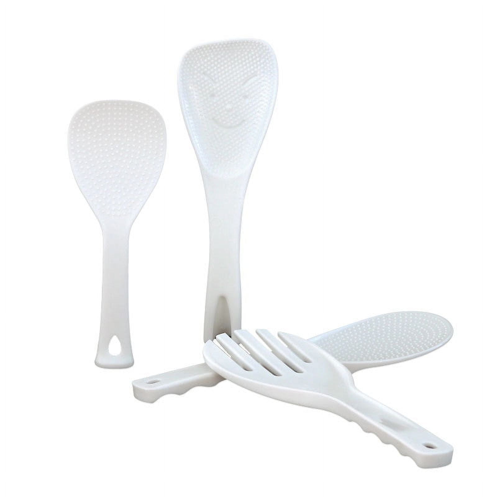 4pcs Rice Paddle Standing Rice Spatula Nonstick Rice Spoon Paddle Rice ...