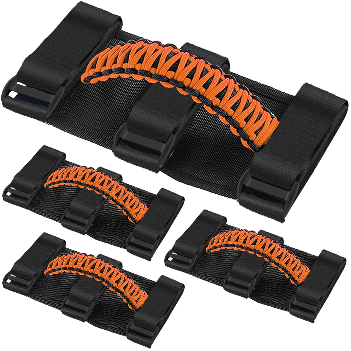 4pcs Roll Bar Grab Handles Compatible with Wrangler YJ LJ TJ JK JL 1955 ...