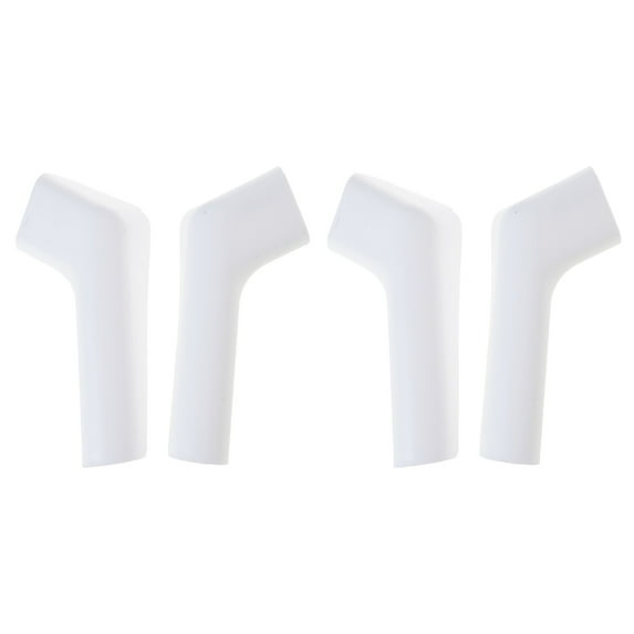 4pcs Roof Gutter Spouts Extender 2 Left 2 Right Long Version Extended ...