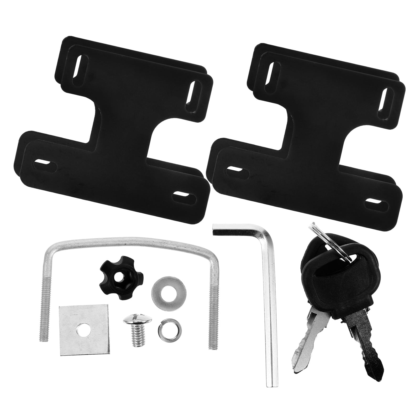 4pcs Roof Rack Fasteners Crossbars Holder Car Roof Rack Rod Clamps For ...