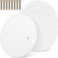 4pcs Round Cover Plate for Ceiling Ceiling Blank Plate Electrical ...