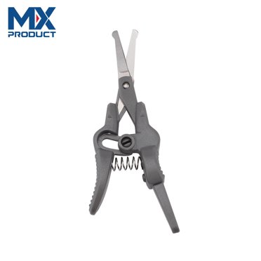 LIVINGO Nose Hair Scissors Curved Safety Rounded Tip Stainless Steel ...