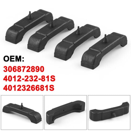 4pcs Rubber 3 Core Radiator Mounting Cushions/Support Pads for 1968 ...