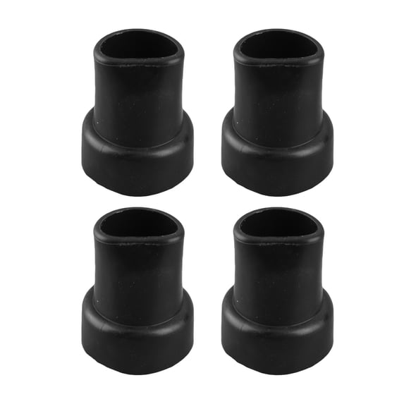 4pcs Rubber Crutch Tip Set, 0.9 Inch Heavy Duty Replacement Cane Tips ...